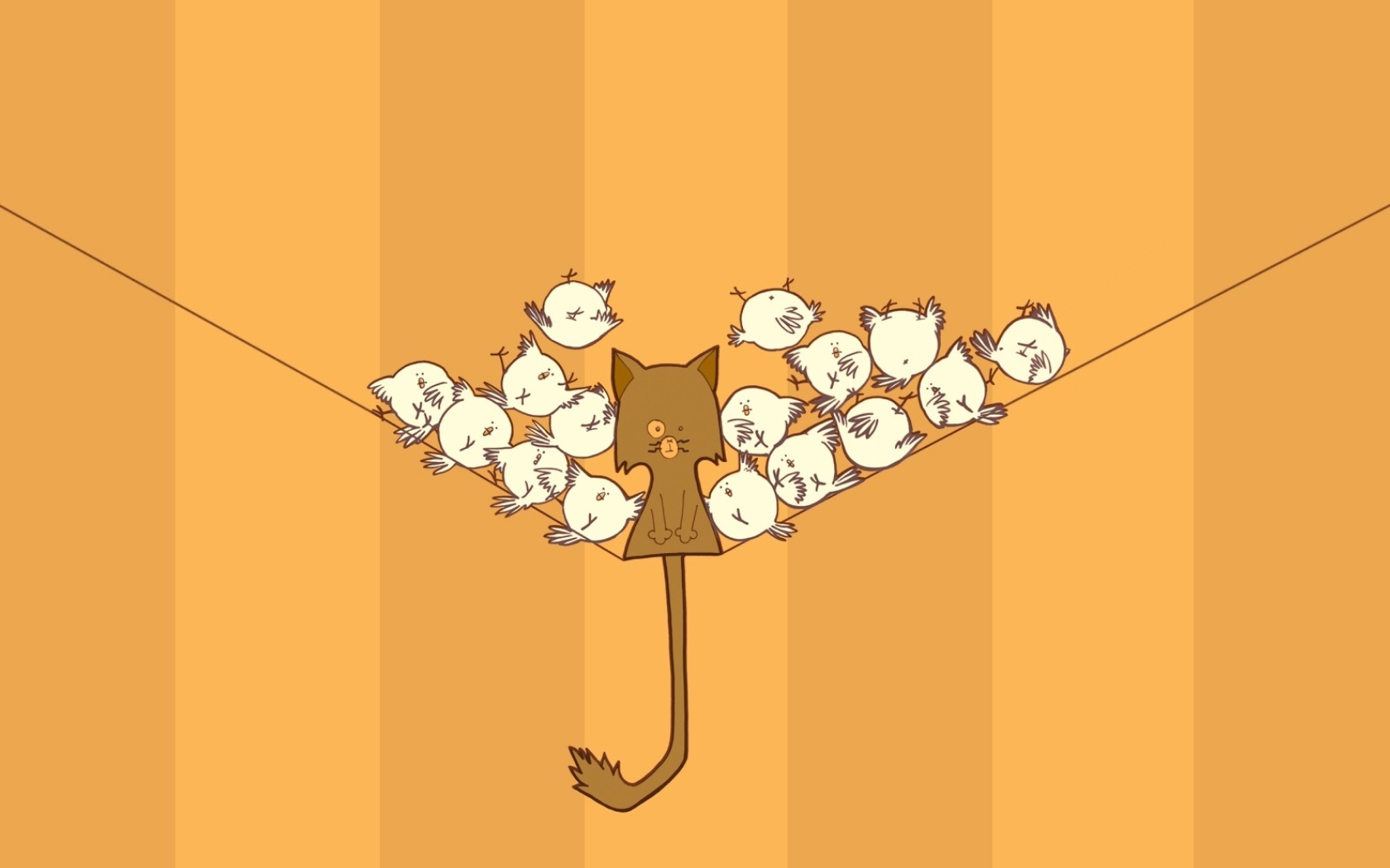 Funny Cat And Bird Funny Cat And Bird