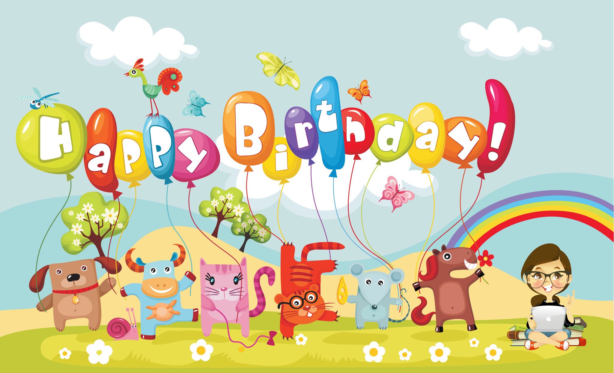 Happy Birthday Wishes Free Download Wallpaper Get Latest Backgrounds