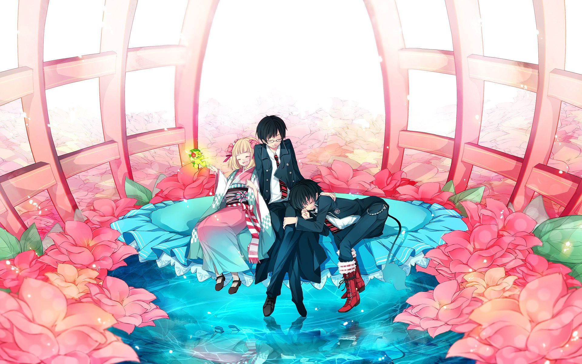 Rin Okumura Ao No Exorcist Wallpaper 163104 Rin Okumura Ao No Exorcist Wallpaper 163104
